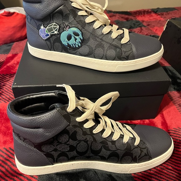 Coach | Shoes | Coach X Disney Snow White Mens Sneakers Size 3 C24 High ...